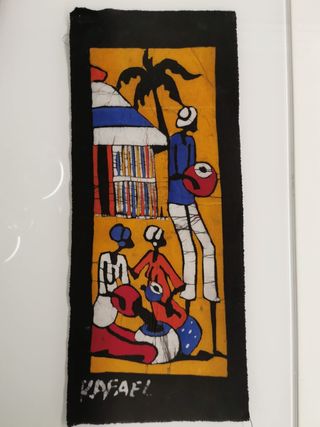 Dipinto su tessuto - Namibia