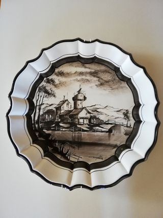 Piatto decorativo da parete