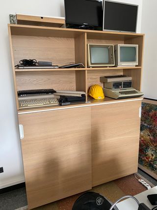 mobile ufficio ikea Galant rovere/bianco