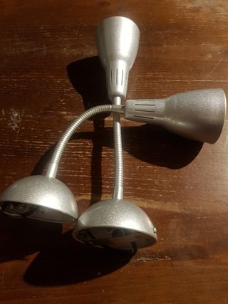 N.2 lampade orientabili