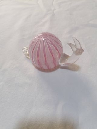 Lumaca in vetro Murano