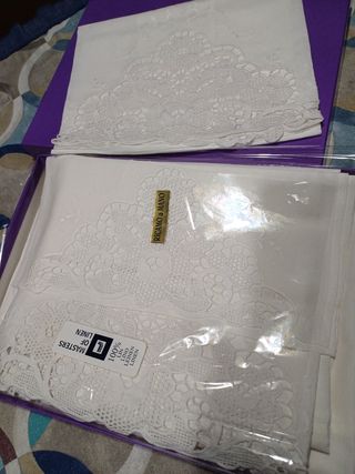 Set asciugamani lino 3 grandi + 3 piccol