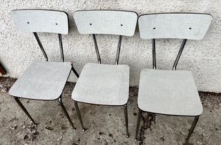 SEDIE VINTAGE ANNI 60 FORMICA ARREDO MODERNARIATO