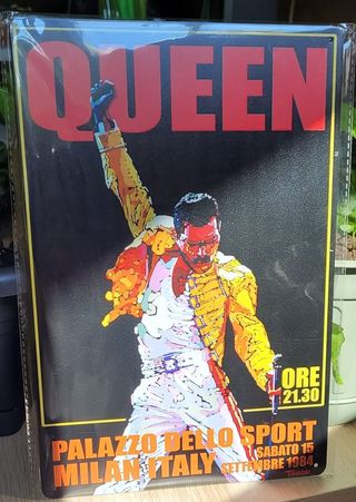 3 targhe Jim Morrison, Freddie Mercury Bob Marley