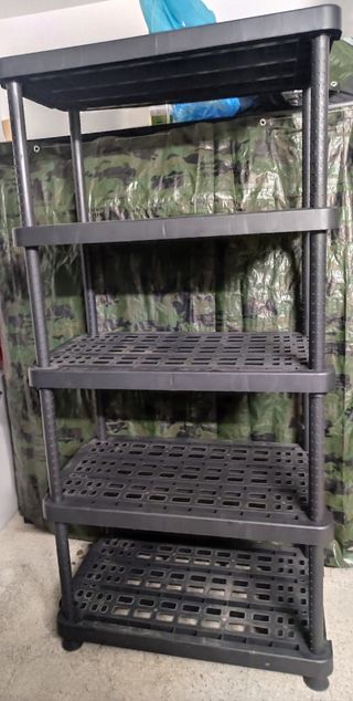 Scaffale in plastica