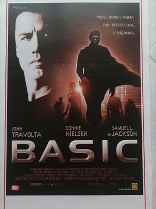 Locandina cinematografica originale Basic