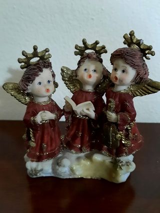 Statuina angeli in porcellana