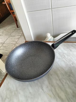 Padella antiaderente, piastra induzione