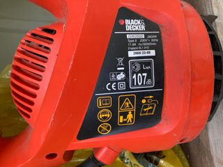 BLACK DECKER ASPIRATORE SOFFIATORE ELETTRICO