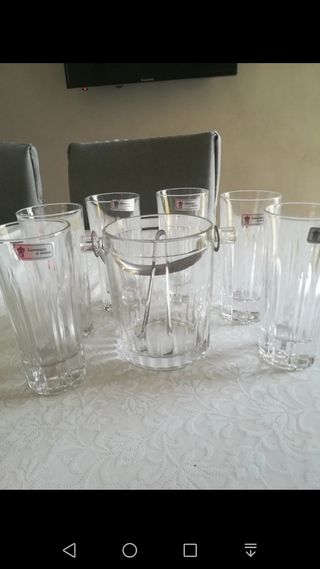 Servizio liquore con portaghiaccio