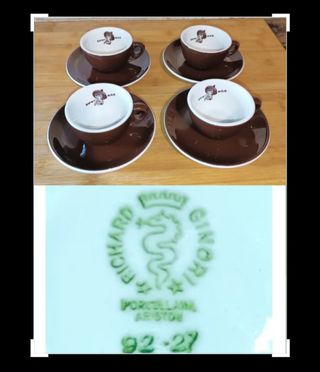 Rare tazzine Richard Ginori vintage