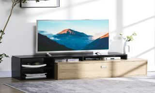 NUOVO mobile tv salotto soggiorno in legno televis