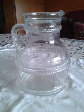 Caraffa Vetro Lavorato