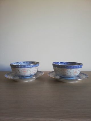 Set 2 ciotole cinesi