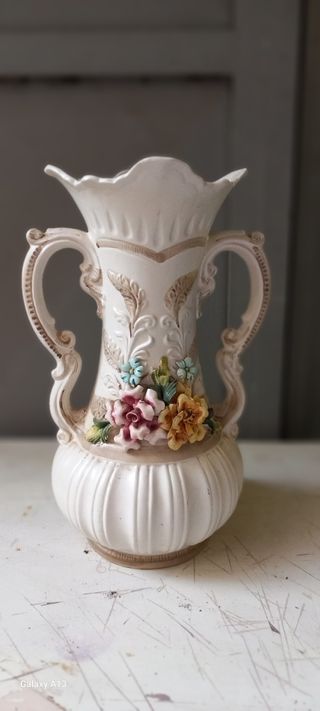 Vaso capodimonte anni 60 altezza cm 39