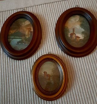 Tris quadretti vintage