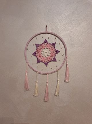 Acchiappasogni realizzato a mano