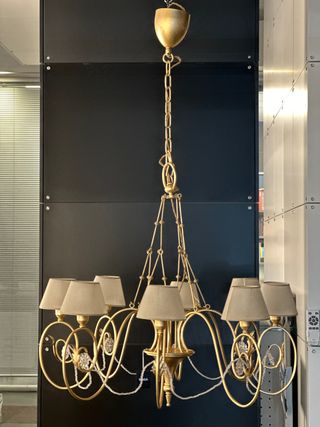 sospensione 8 luci Baga