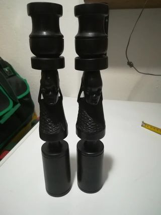 Portacandele in legno