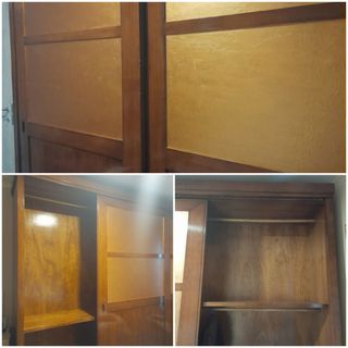 Armadio legno massello ante scorrevoli