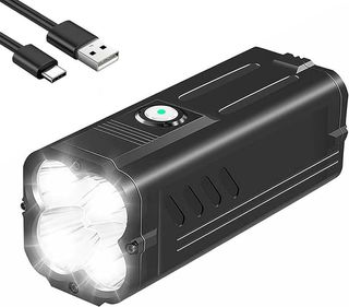 Torcia alta potenza 6000K ricaricabile