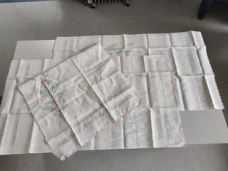 4 Runner/centrotavola lino Zucchi 115x62 cm