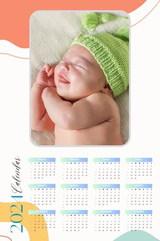 calendario 2024 personalizzabile con le tue foto