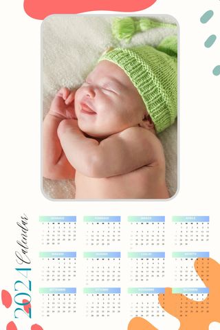 CALENDARIO 2024 PERSONALIZZABILE CON LE TUE FOTO
