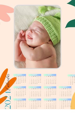 CALENDARIO 2024 PERSONALIZZABILE CON LE TUE FOTO