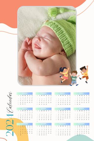CALENDARIO 2024 PERSONALIZZABILE CON LE TUE FOTO
