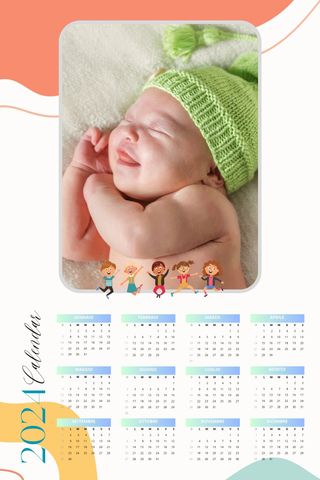 CALENDARIO 2024 PERSONALIZZABILE CON LE TUE FOTO
