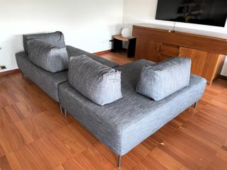 Divano a Isola modulare, tessuto, 6 posti