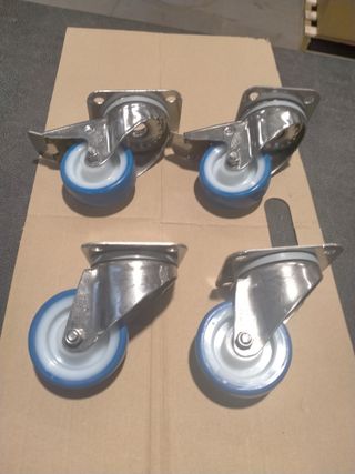 4pz Ruota A Puleggia Universale NUOVE