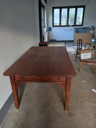 Tavolo in larice massiccio