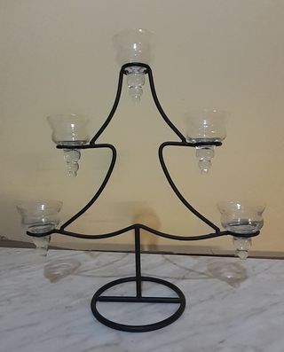 Candelabro Natalizio 5 candele