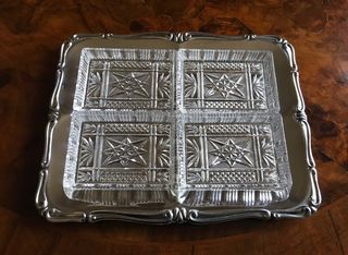 Set da antipasto in cristallo di Boemia