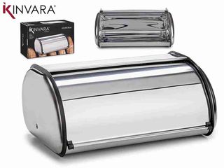 Porta pane in acciaio