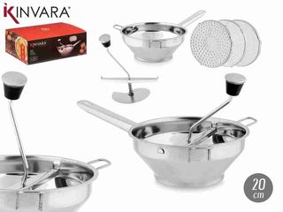 passa verdure in acciaio