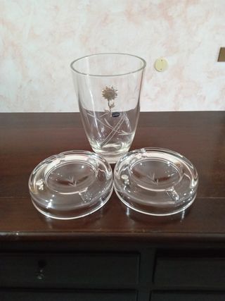 Tris vaso e posacenere