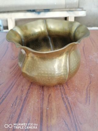 Vaso marca Cognolato in Ottone