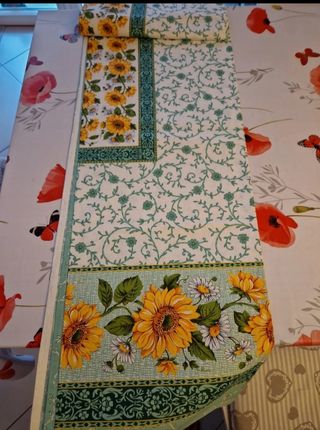Tovaglia Cotone con stampa Floreale