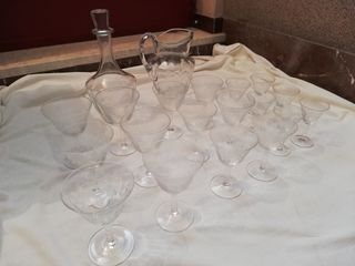 servizio bicchieri da cocktail anni '50