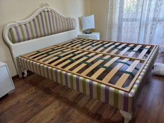 Letto matrimoniale stile francese legno