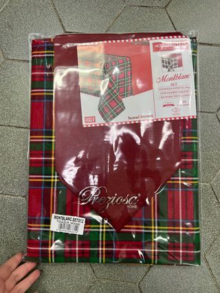 Tovaglia Tartan con runner