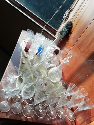 Set bicchieri e accessori  in Vetro