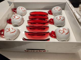 Set 6 tazzine caffè Guzzini Love