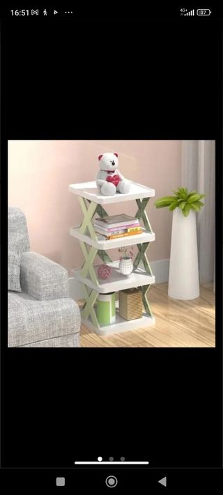 Scarpiera salvaspazio pieghevole