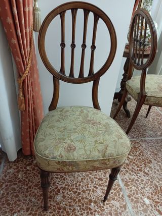 Coppia sedie liberty