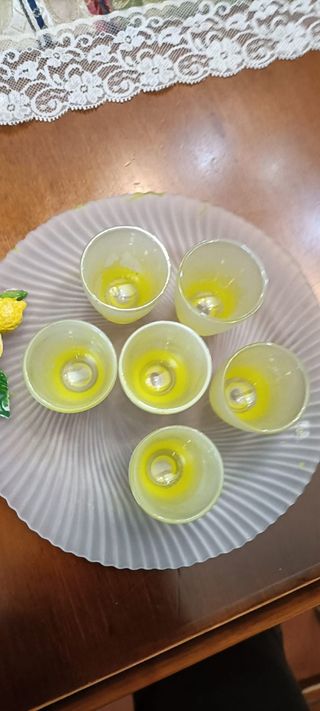 Set di 6 bicchierini da Limoncello