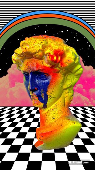 Statuetta David di Michelangelo aesthetic